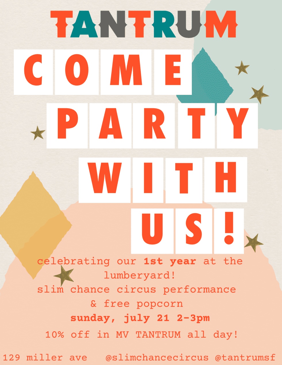 Kid-Centric Shop Tantrum at MV Lumber Yard Turns One, Celebrates First ...