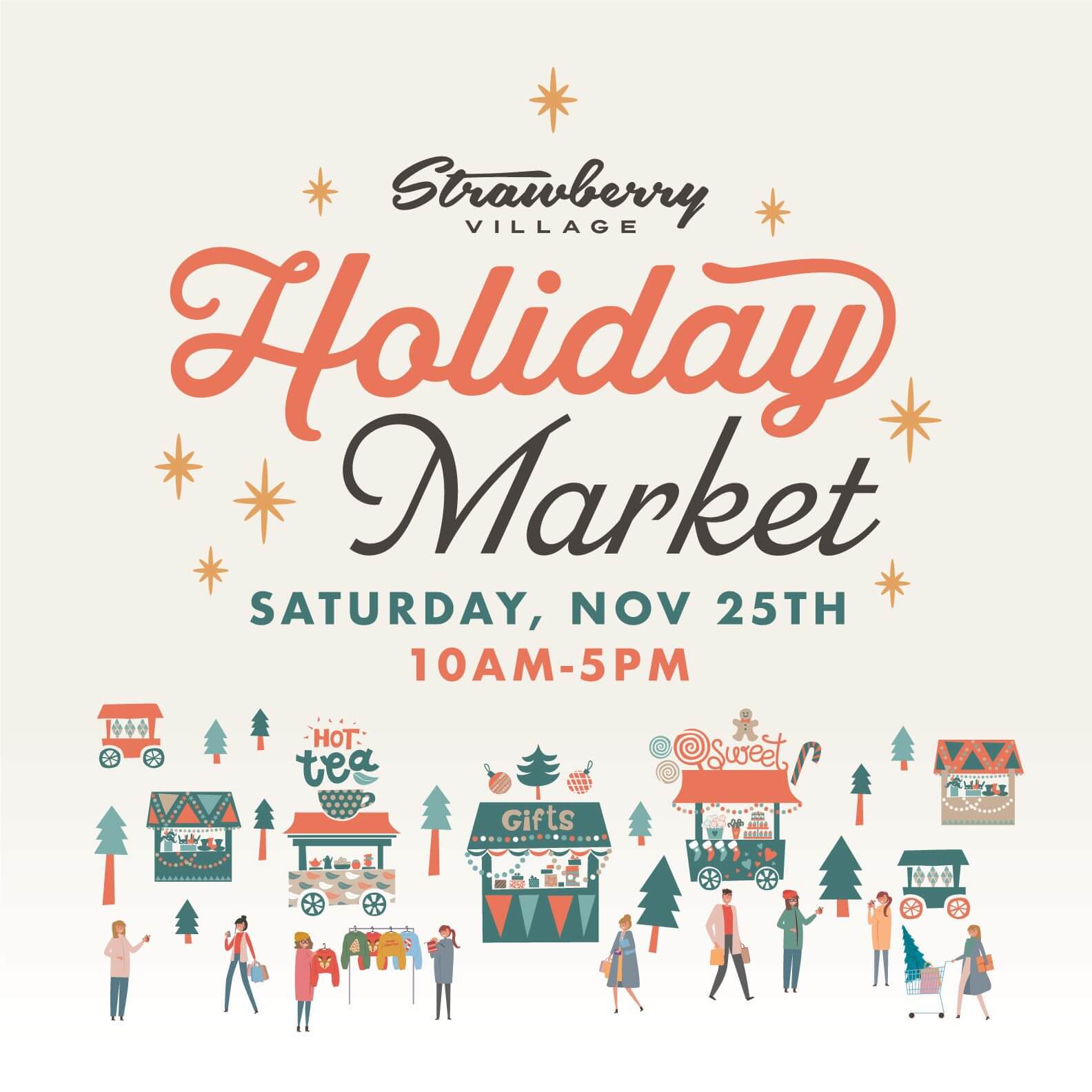 Strawberry Village to Host a Holiday Market – Saturday, Nov. 25th, 10am ...