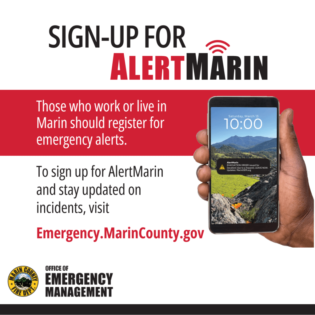 Stay Informed, Stay Safe: Sign Up for BOTH AlertMarin and Nixle - Mill ...